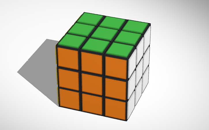 3D design 3x3x3 Cubo de Rubik :o - Tinkercad