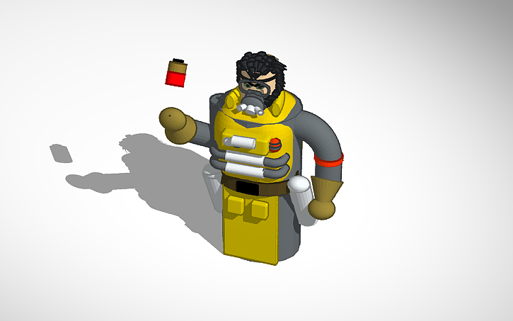 3D design Caustic apex - Tinkercad