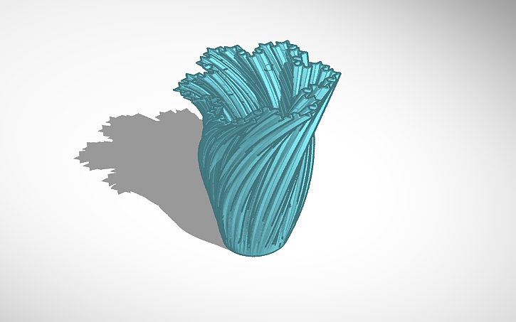 3D design Vase - Tinkercad