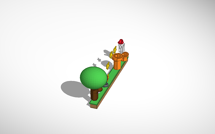 3D design MARIO - Tinkercad