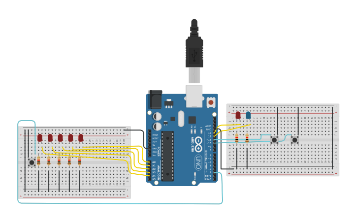 Circuit design Circuit3 | Tinkercad
