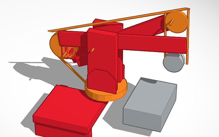 3D design Grúa - Tinkercad