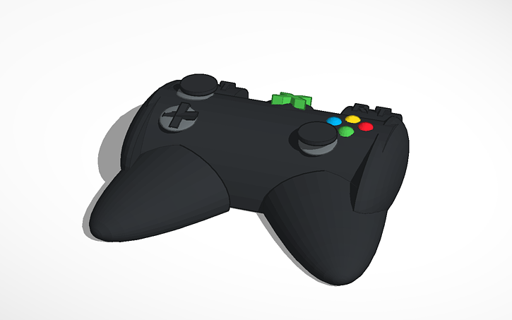 3D design Gaming Controller - Tinkercad