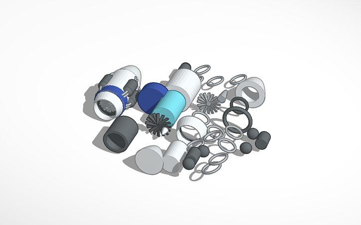 3D design build your own jet engine | Tinkercad