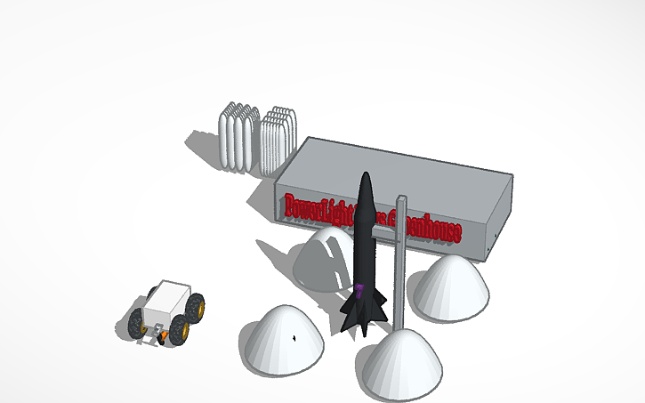 3D design Mars Base | Tinkercad
