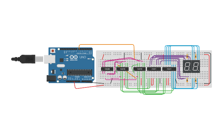 Circuit Design Counter 00 99 Tinkercad