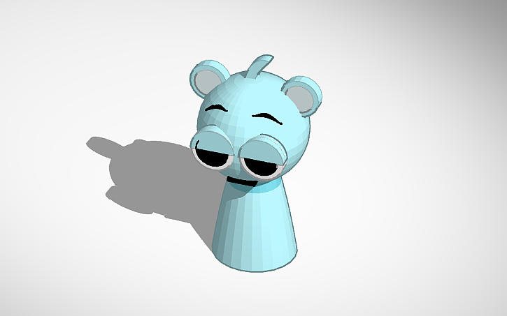 3D design sky sprunki - Tinkercad
