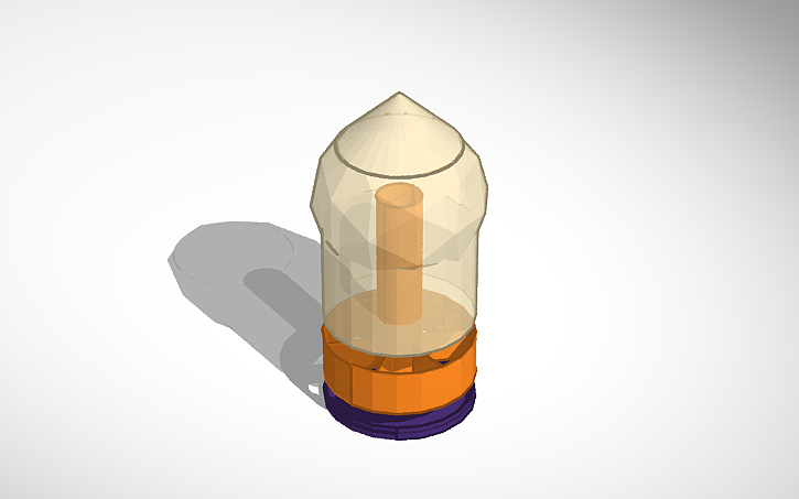 3D design LED lamp_3 pieces | Tinkercad
