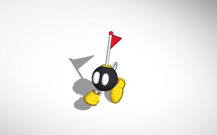 3D design captain bob-omb | Tinkercad