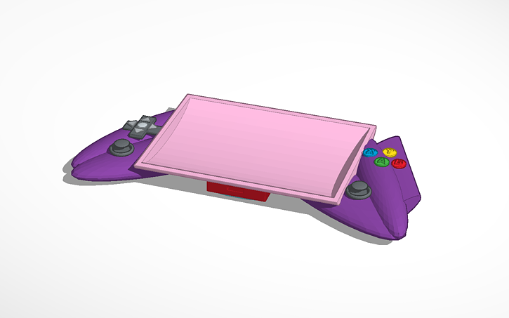 3D design game controller for school work. | Tinkercad
