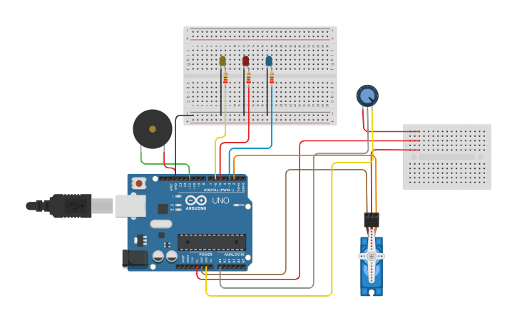 Circuit design PRUEBA 3 | Tinkercad