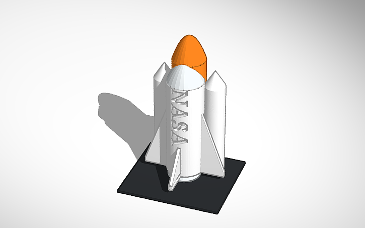 3D design NASA Space Shuttle | Tinkercad