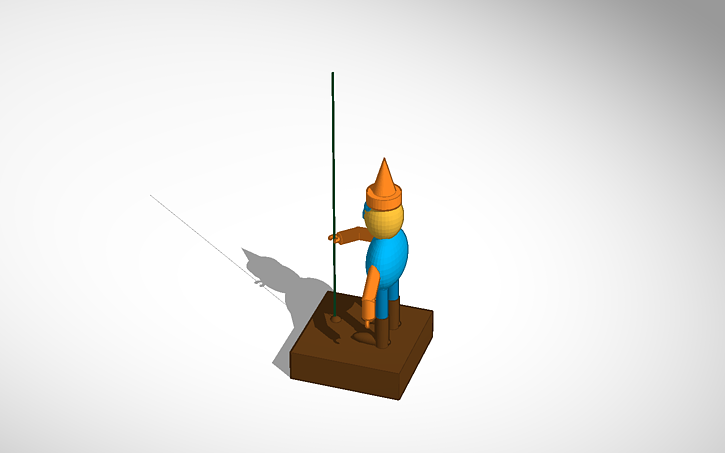 3D design beanstalk gnome 1.0 | Tinkercad