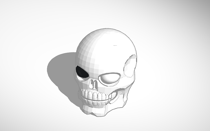 3D design sans head - Tinkercad