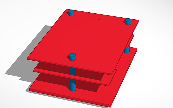 3D design Acrylic Smartphone Microscope Stand - Tinkercad