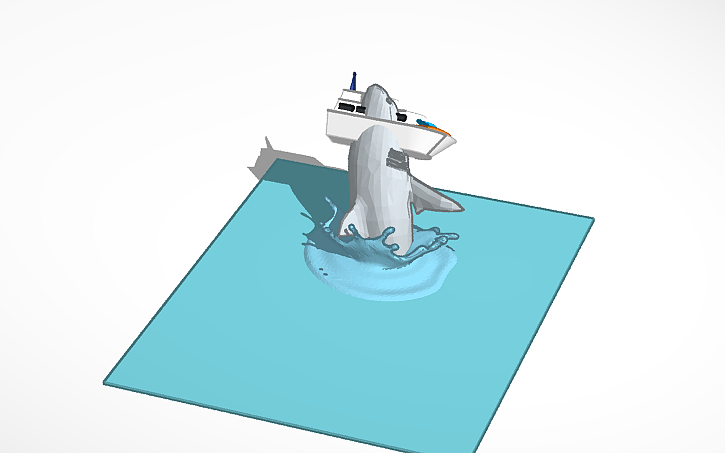 3D design shark - Tinkercad