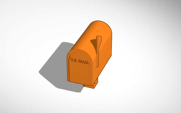 3D design mail box | Tinkercad
