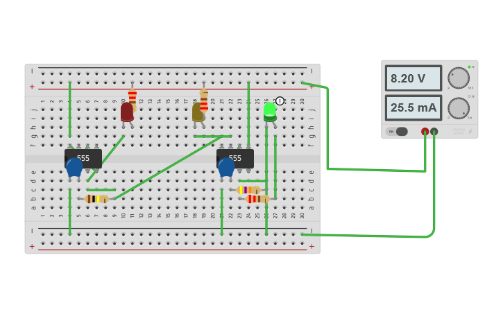 Circuit Design Traffic Light Arduino Uno Tinkercad