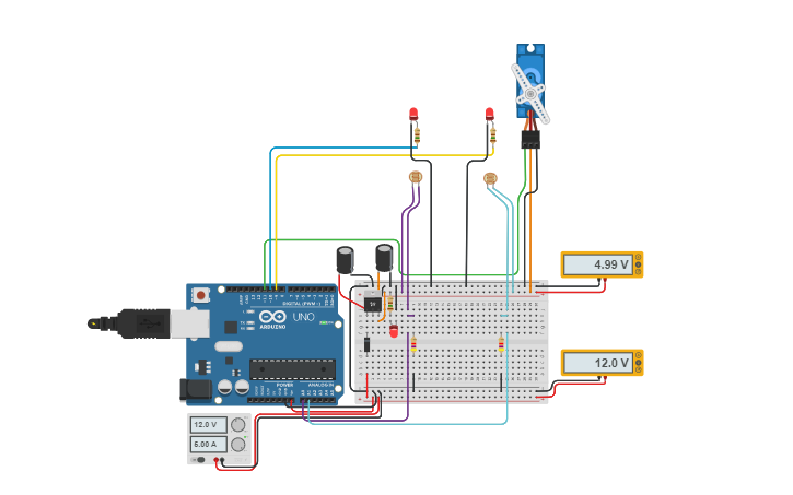 Circuit design East -West side Solar Tracking System (Güneş Takip ...