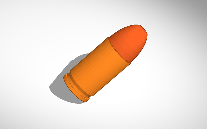 3D design Copy of 9mm bullet | Tinkercad
