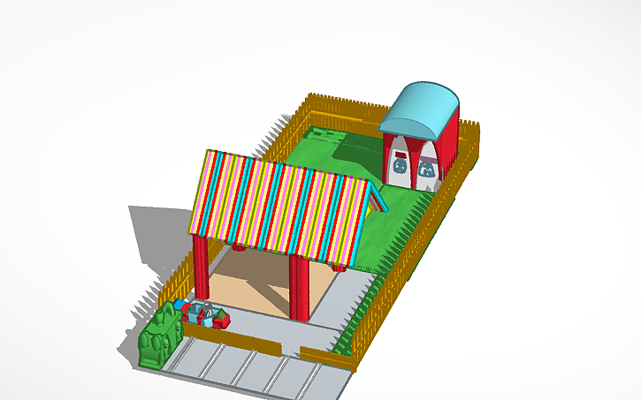 3D design Kuzidza Cafe | Tinkercad