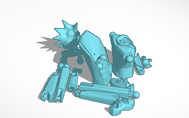 3D design Rick | Tinkercad