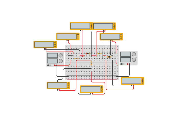 Circuit design Ejercicio 1 de LCK - Tinkercad