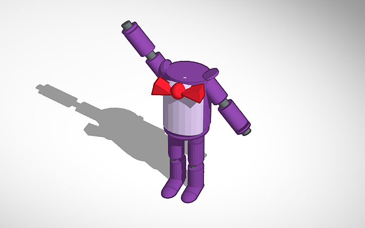 3D design bonnie - Tinkercad