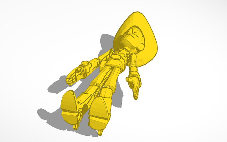 3D design Flexi Disney Infinity Woody (Non Colorized) - Tinkercad