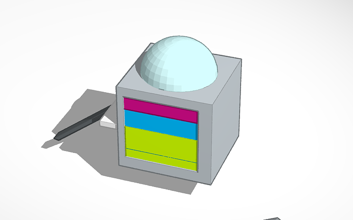 3D design Space cube | Tinkercad