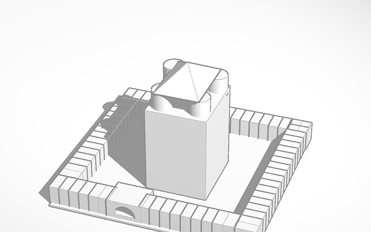 3D design bad castle | Tinkercad