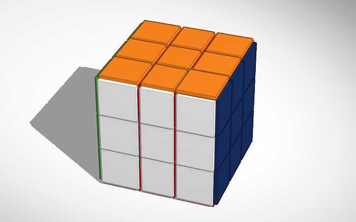 3D design cube | Tinkercad