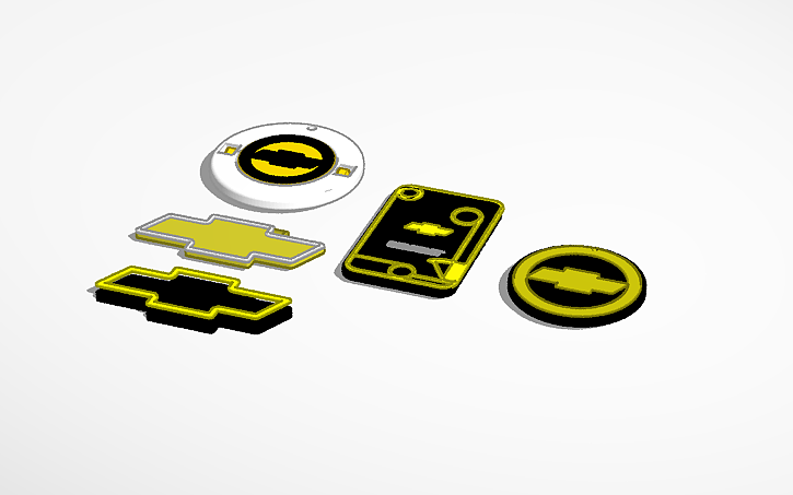 3D design CHEVROLET - Tinkercad