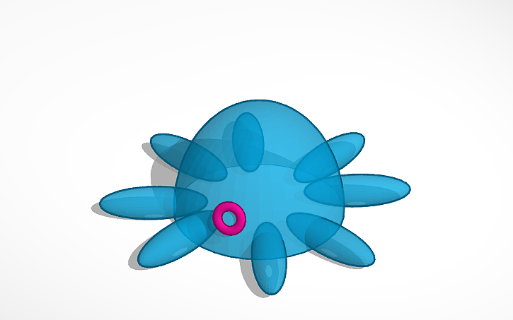 3D design My singing monsters Toe Jammer - Tinkercad