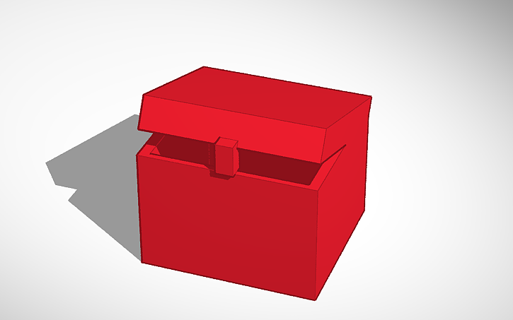 3D design minecraft chest | Tinkercad
