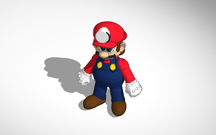 3D design Mario | Tinkercad