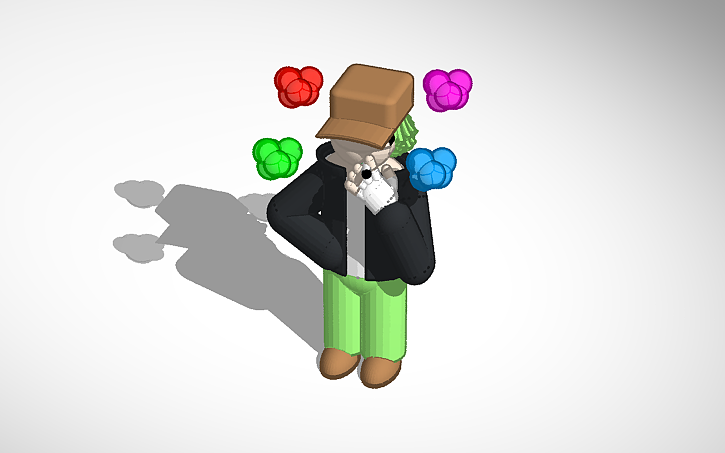 3D design Friday Night Funkin' - Garcello - Tinkercad