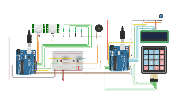 Circuit design Trabalho de Mic | Tinkercad