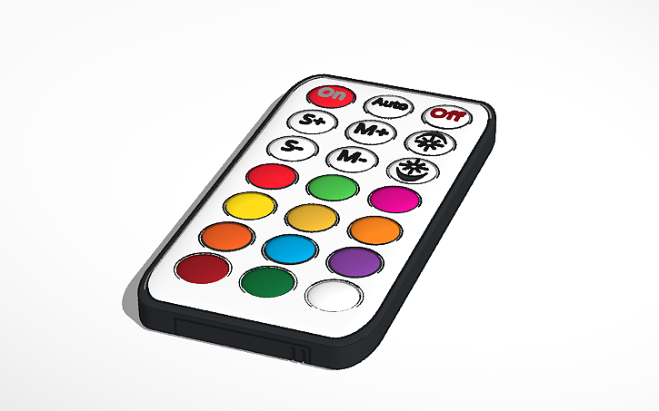 3D design Remote #Test | Tinkercad
