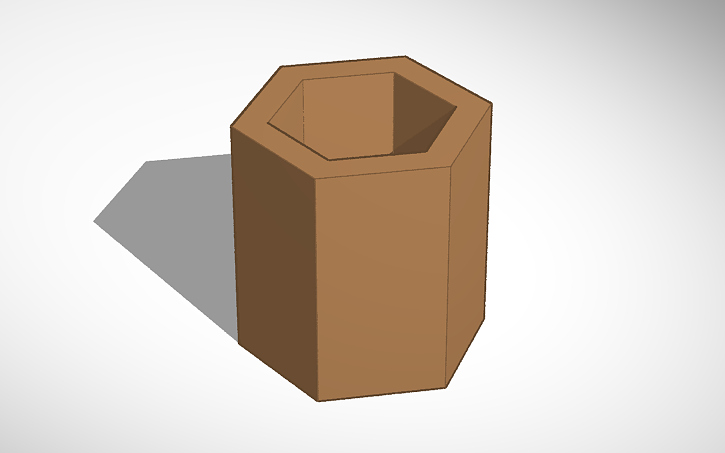 3D design pen/pencil stand | Tinkercad