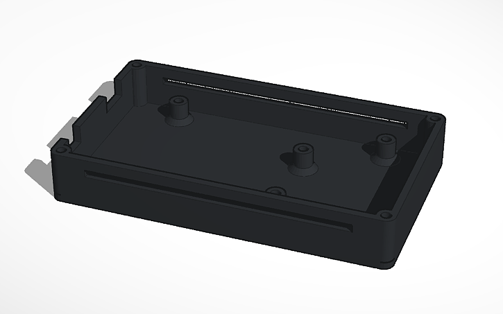 3d Design Arduino Mega 2560 Rev 3 Case V2 No Cover Tinkercad