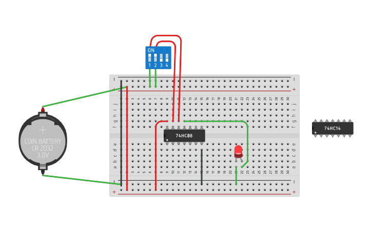Circuit design Trabalho 1 - Tinkercad