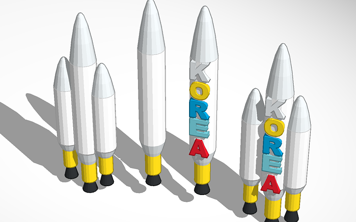 3D design Rockets - Tinkercad