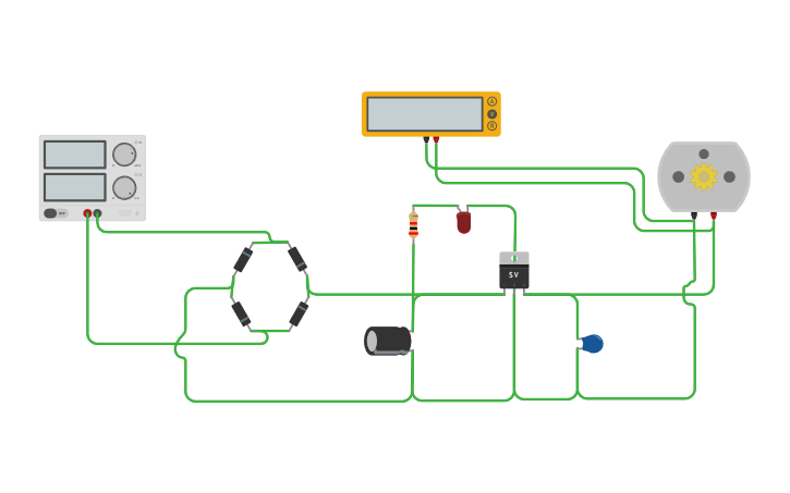 Circuit design Power Supply | Tinkercad