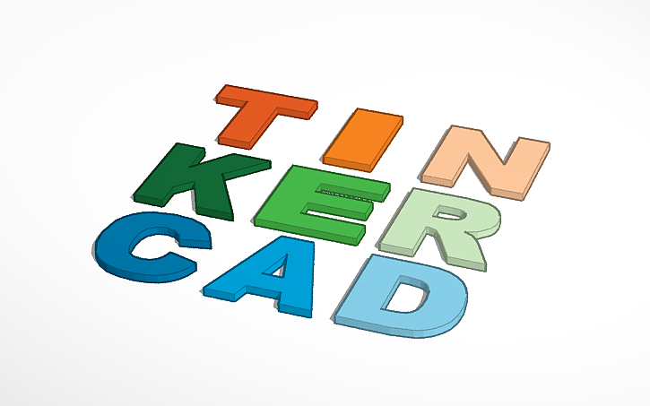 3D design Tinkercad logo - Tinkercad
