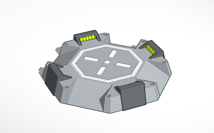 3d Design Landing Pad Tinkercad