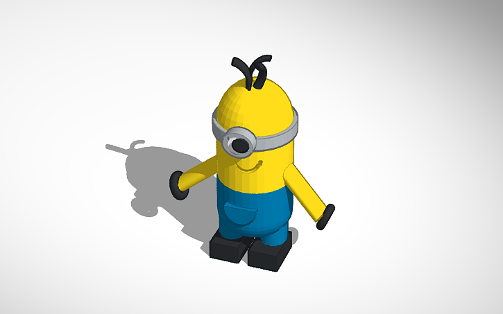 3D design minion | Tinkercad