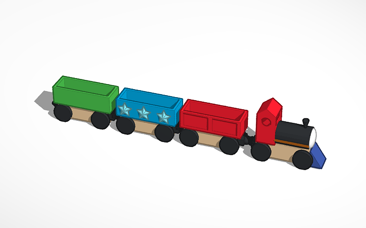 3D design train - Tinkercad