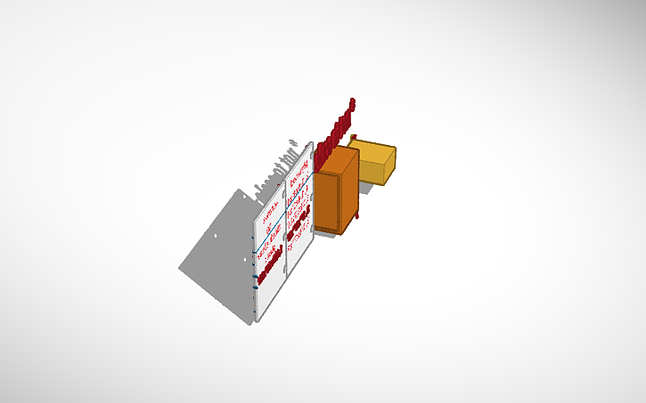 3D design vending machine - Tinkercad