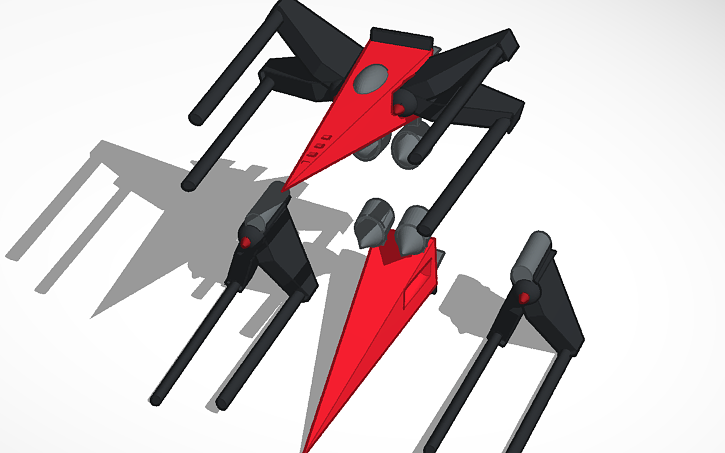 3D design x wing | Tinkercad
